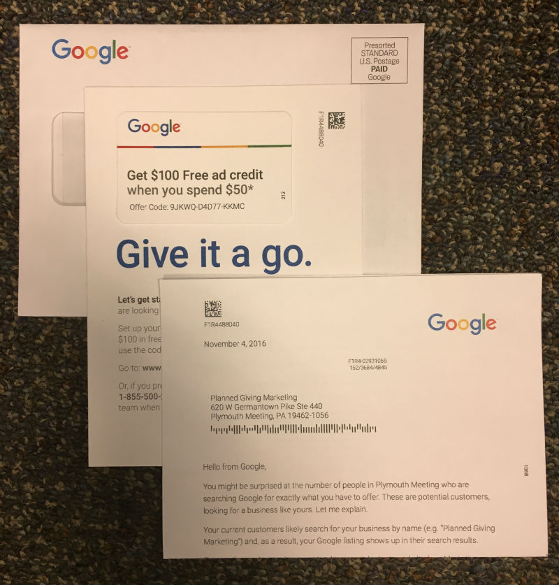 Why Does the World’s Largest Online Advertiser Use Direct Mail?